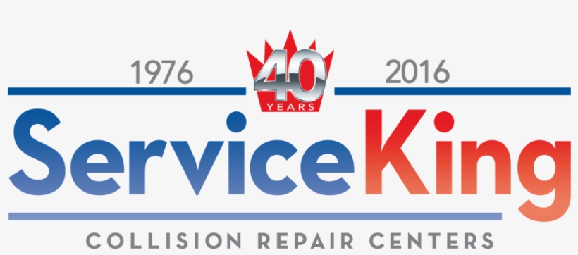 Service King 40th Anniversary Logo - Service King - 957x372 PNG ...