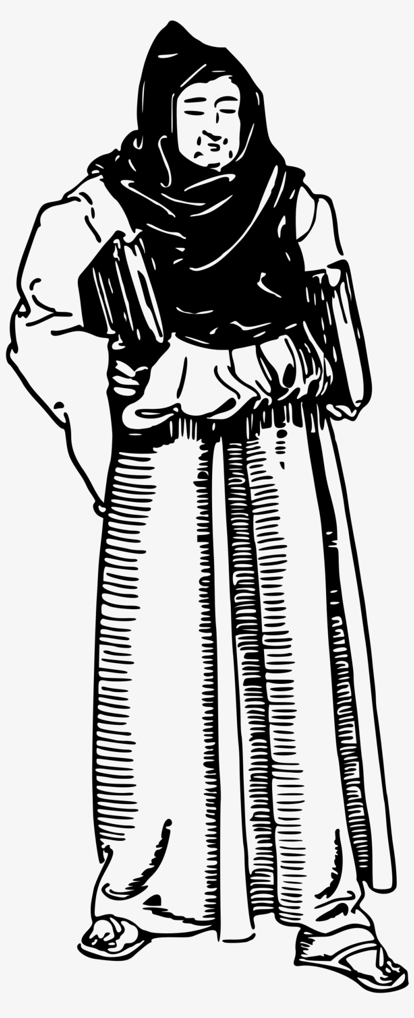 This Free Icons Png Design Of Monk 5 - 995x2400 PNG Download - PNGkit