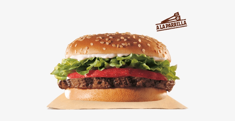 Hamburguesa Deluxe - Burger King Whopper - 500x540 PNG Download - PNGkit