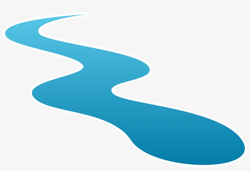 Water Transparent Stream - River Clipart - 960x610 PNG Download - PNGkit