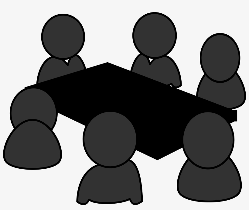 This Free Icons Png Design Of Meeting Around A Table - 2400x1907 PNG ...