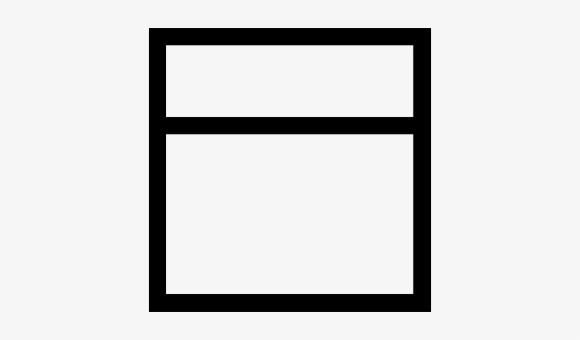 Layout Design With Header Square Button Outline Vector - Design ...