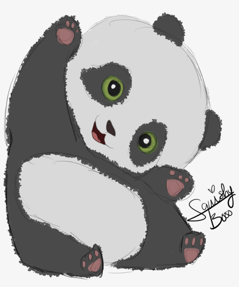 Drawing - Panda Doodle - 805x944 PNG Download - PNGkit