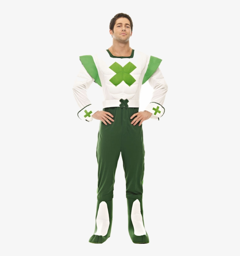 Green Cross Road Man - 500x793 PNG Download - PNGkit