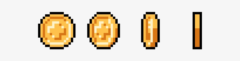 22-color - Coin Sprite Sheet Png - 700x250 PNG Download - PNGkit