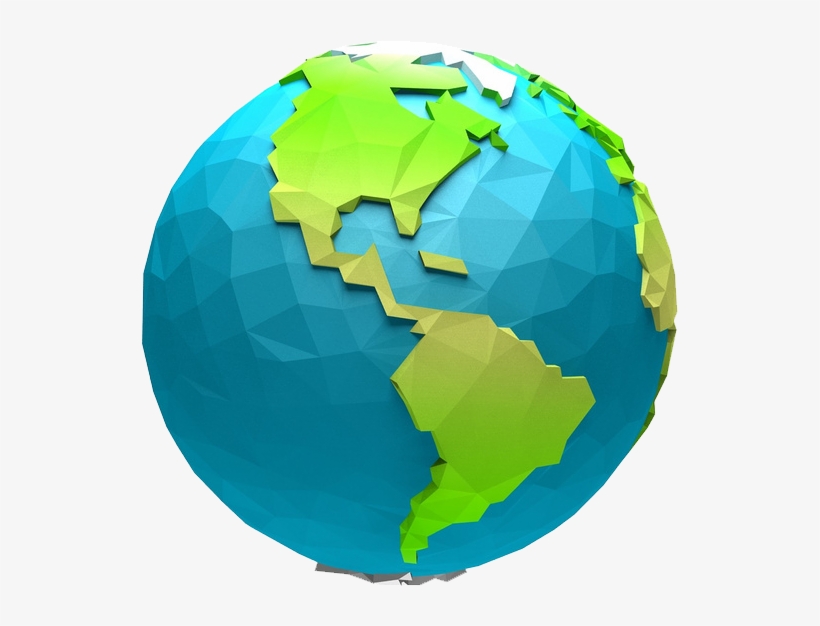 Download Transparent Globe World Animation Cartoon - Cartoon Earth ...