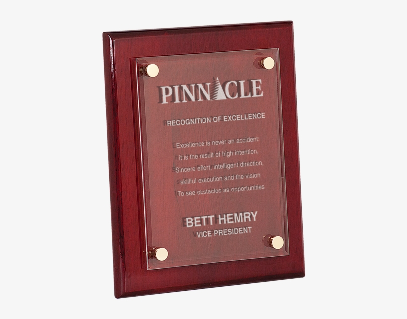 High Gloss Floating Acrylic Wood Plaque - Flying High Plaque Quantity(1 ...