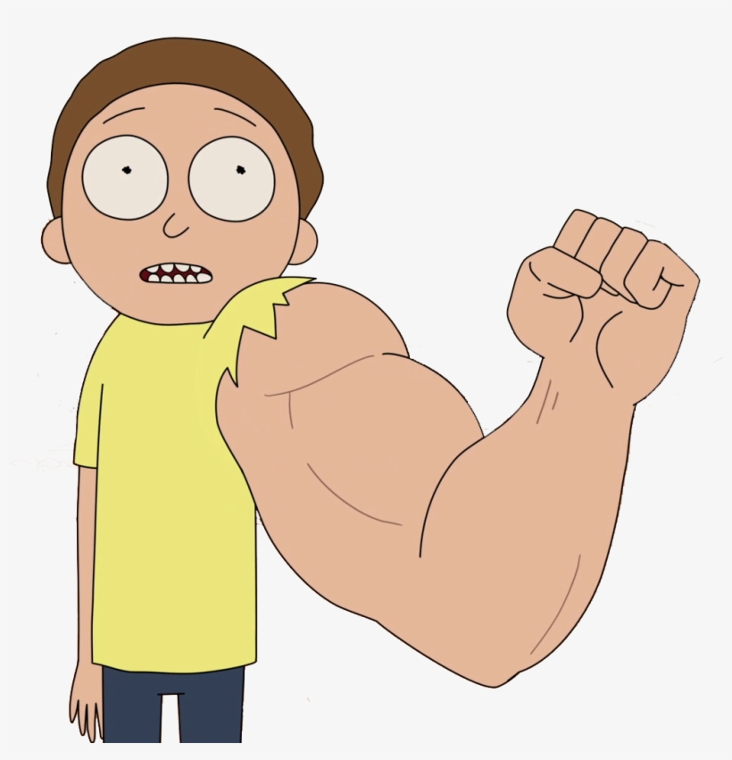 Giant Arm - Rick And Morty Giant Arm - 1020x1024 PNG Download - PNGkit