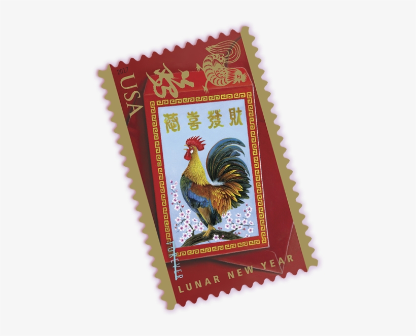 Photo Of Year Of The Rooster Stamp - Year Of The Rooster Stamp ...
