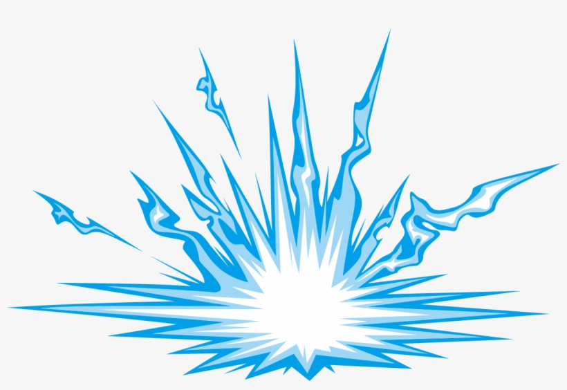 Blue Explosion Png