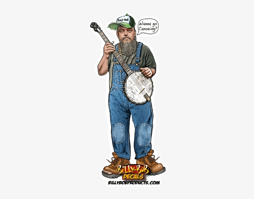Banjo Neal - Redneck Banjo - 600x577 PNG Download - PNGkit