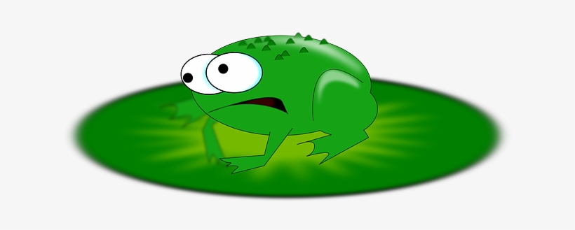 Squib, Frog, Amphibian, Animal, Eyes, Scared, Green - Sad Frog Clip Art ...