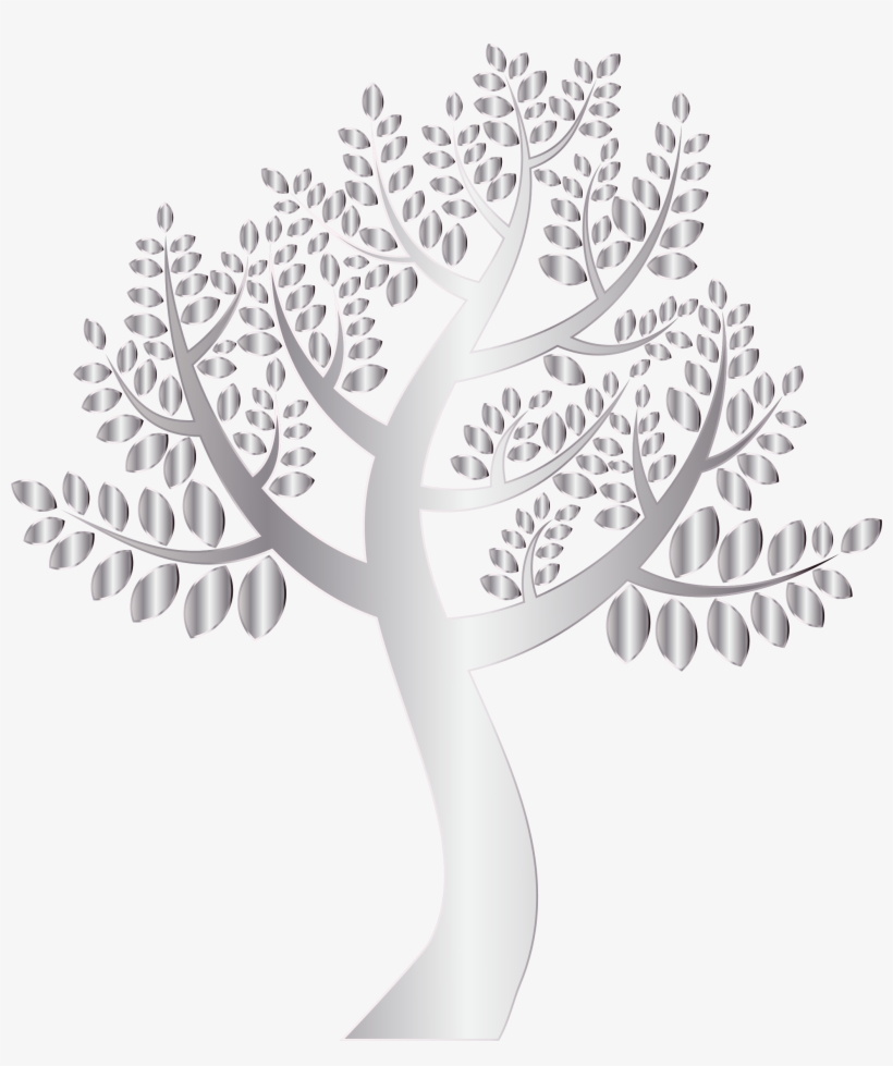 This Free Icons Png Design Of Simple Silver Tree Without - 2056x2356 ...