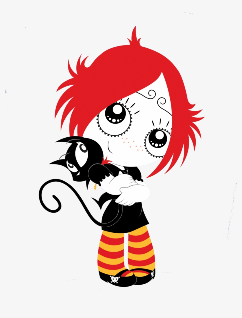 Ruby - Ruby Gloom And Doom Kitty - 786x1017 PNG Download - PNGkit