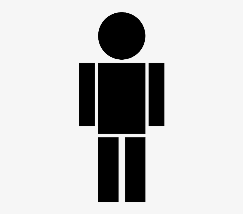 Sign, Symbol, People, Man, Male, Human - Black Man Symbol - 320x640 PNG ...
