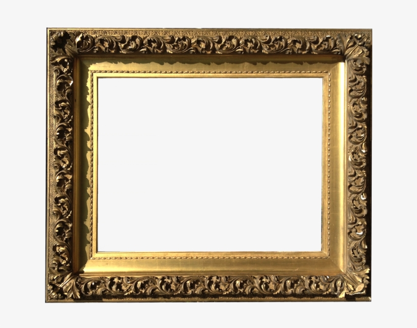 Antique Frame Png - Frame With Transparent Middle - 670x565 PNG ...