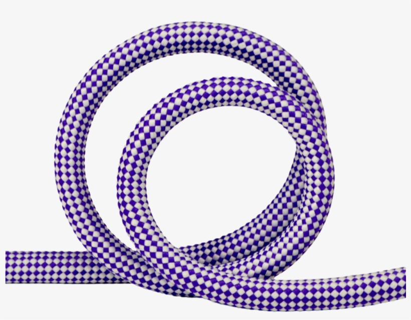 Spun™ Small Check Pattern Rope -round Lead - 1024x806 PNG Download - PNGkit