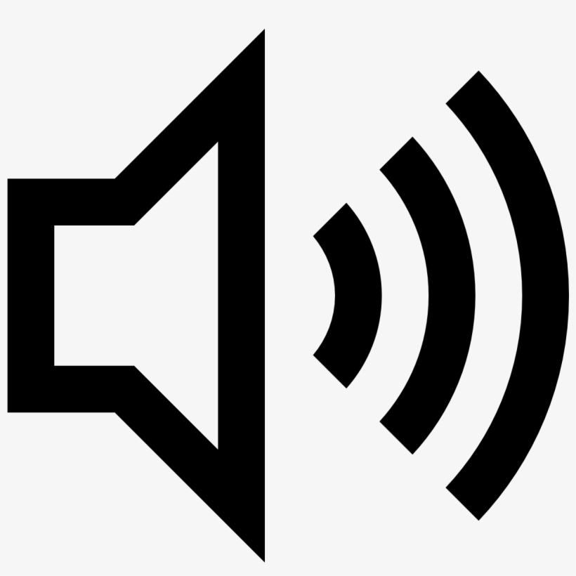Volume Sound - 1600x1600 PNG Download - PNGkit