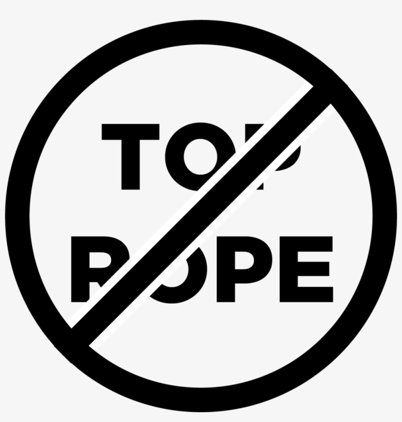 Route Setting Icons No Top Rope - 1000x1000 PNG Download - PNGkit