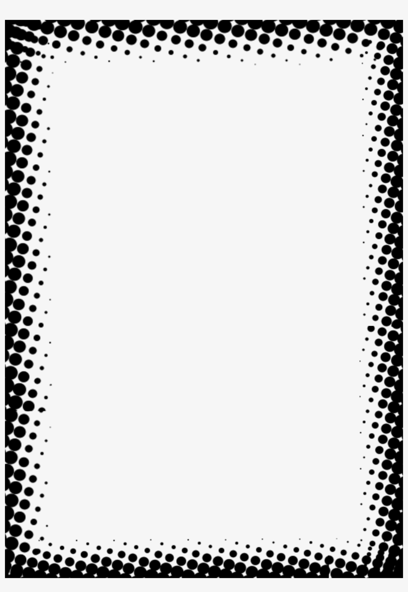 Picture Royalty Free Overlay Png For Free Download - A4 Size Border Png ...