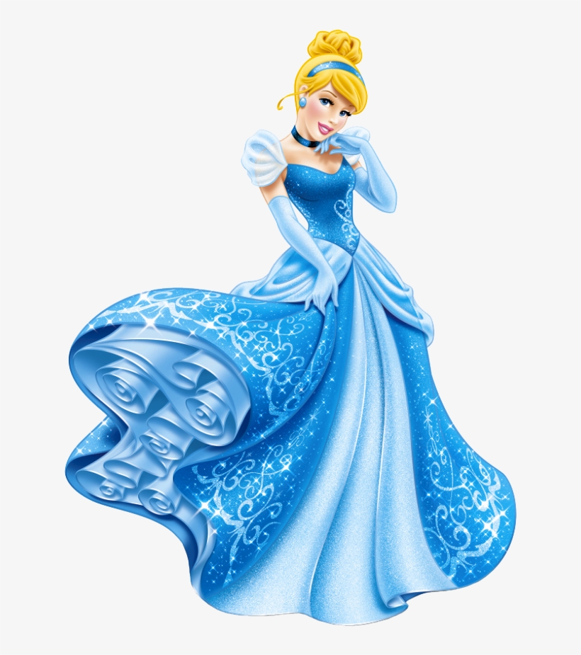 Cinderella - Disney Princess Cinderella Glitter - 662x872 PNG Download ...