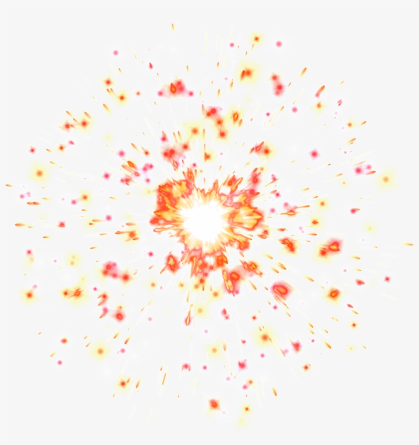 This Graphics Is Cool Fireworks Transparent About Red, - Explosion ...