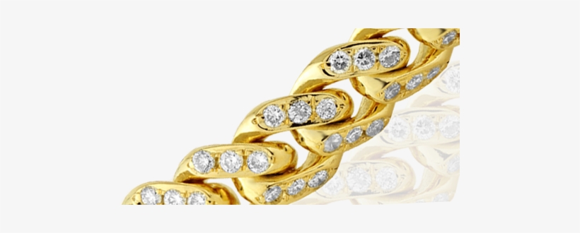 Gold Necklace With Diamonds For Men - 481x250 PNG Download - PNGkit