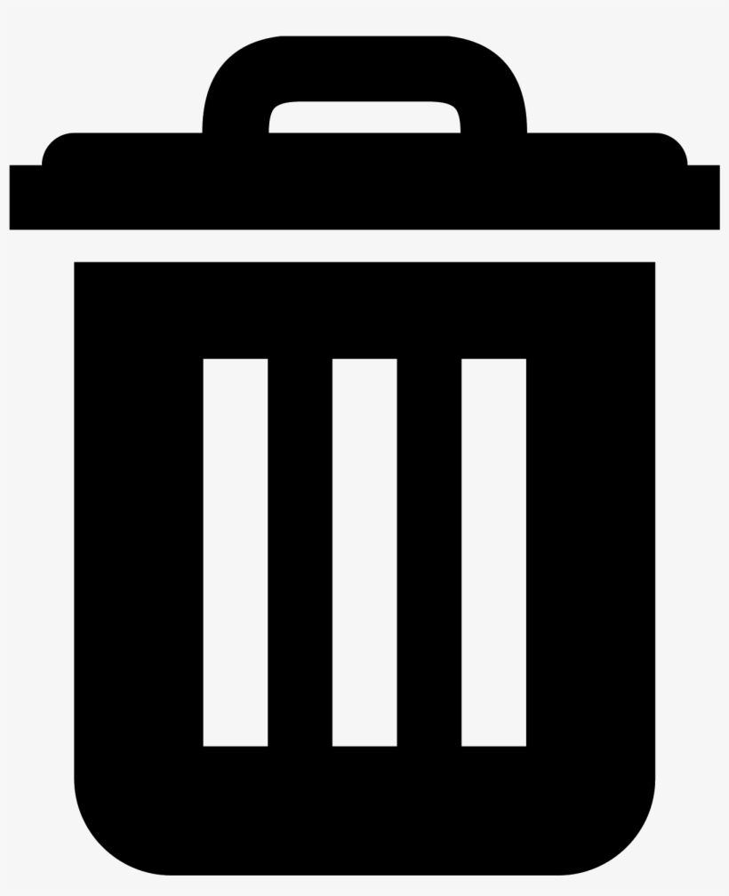 It Is Worthless Discarded Material Or Objects - Trash Bin Icon Png ...