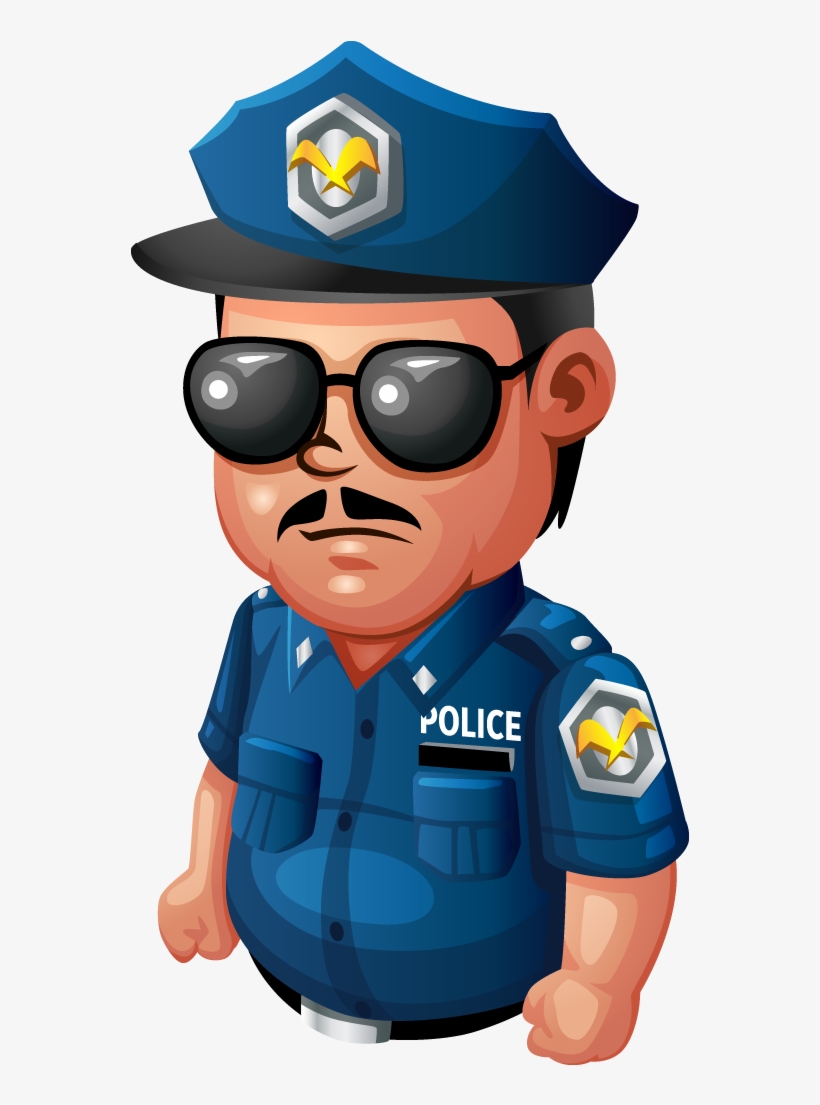 Download Transparent Corrupt-police - Cartoon Police Png - PNGkit