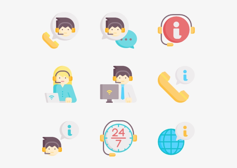 Call Center 50 Icons View All 3 Icon Packs Of Question - Call Centre ...