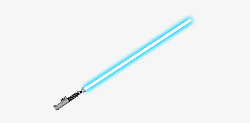 Blue Lightsaber - Lightsaber Transparent - 492x342 PNG Download - PNGkit