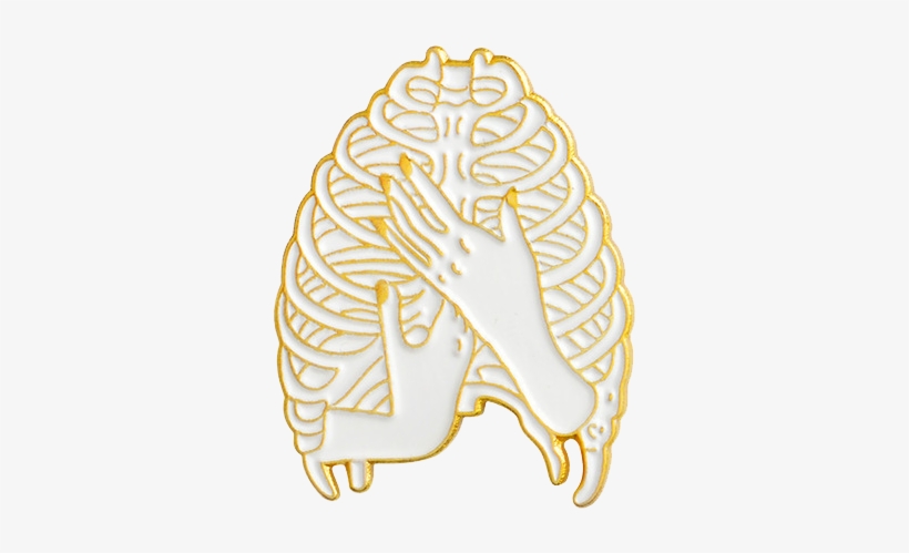 Rib Cage Pin - Al-ahsa Governorate - 640x640 PNG Download - PNGkit
