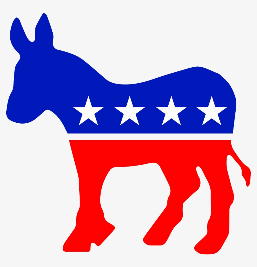 Democratic Party Donkey Vector Logo - Democratic Party Logo Png ...