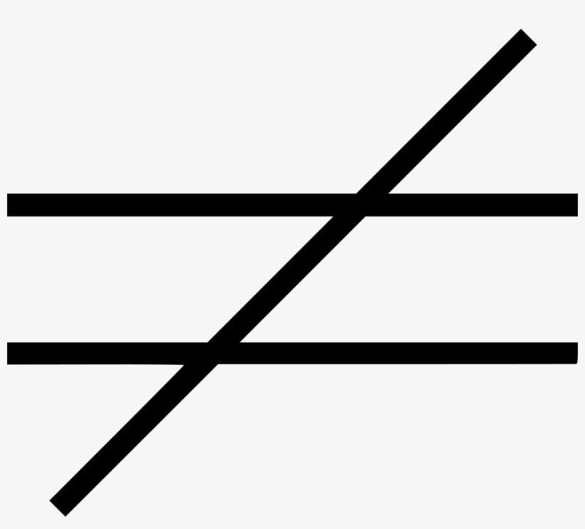 Not Equal Sign Math Mathematics Comments - Mathematics - 980x838 PNG ...