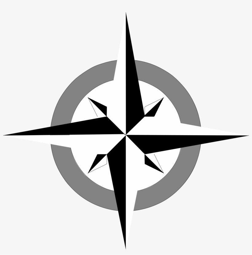 North Compass Rose Drawing Wind Rose - Vector Compass - 780x750 PNG ...