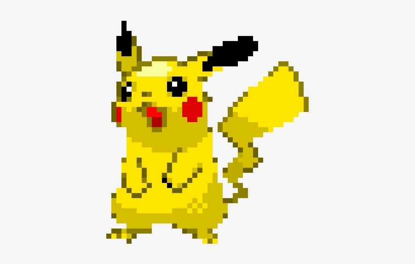 Pikachu - Pikachu Sprite - 480x520 PNG Download - PNGkit