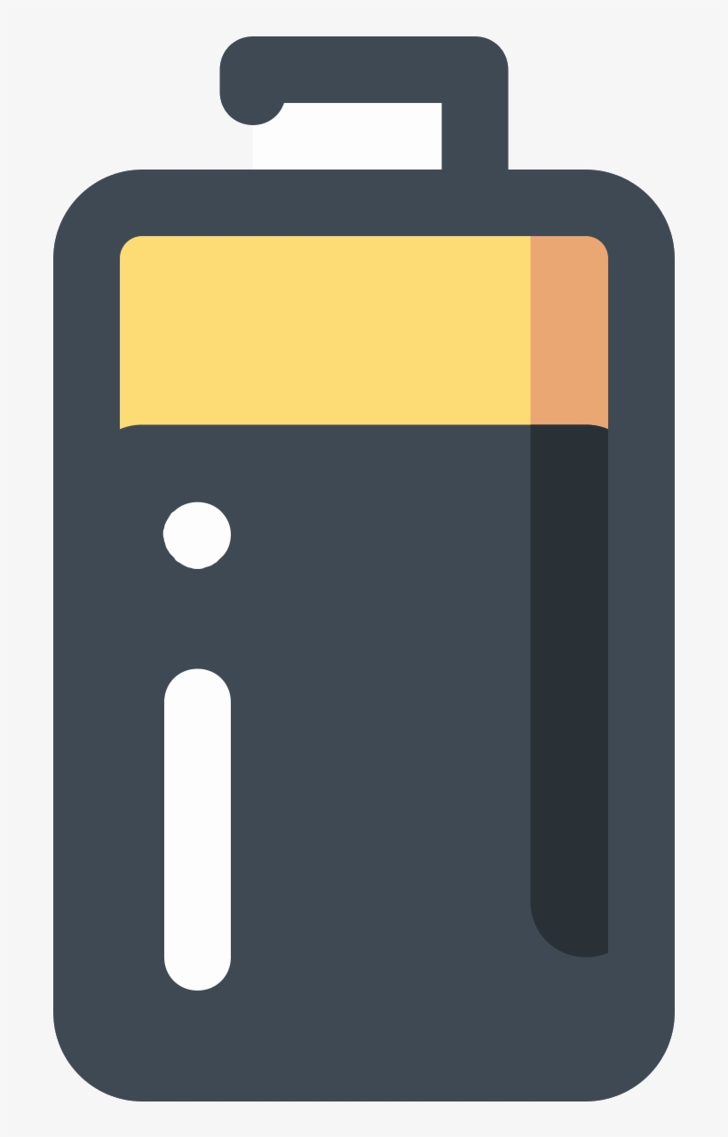Battery Icon Png Graphic Black And White Library - Battery Vector Png ...