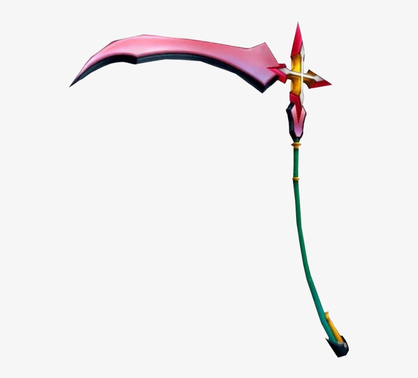 New Marluxia Scythe - Marluxia's Scythe - 569x686 PNG Download - PNGkit