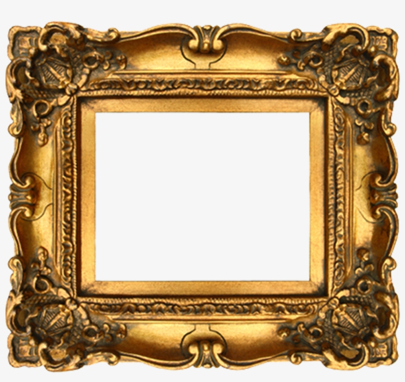 Antique Gold Frame Png