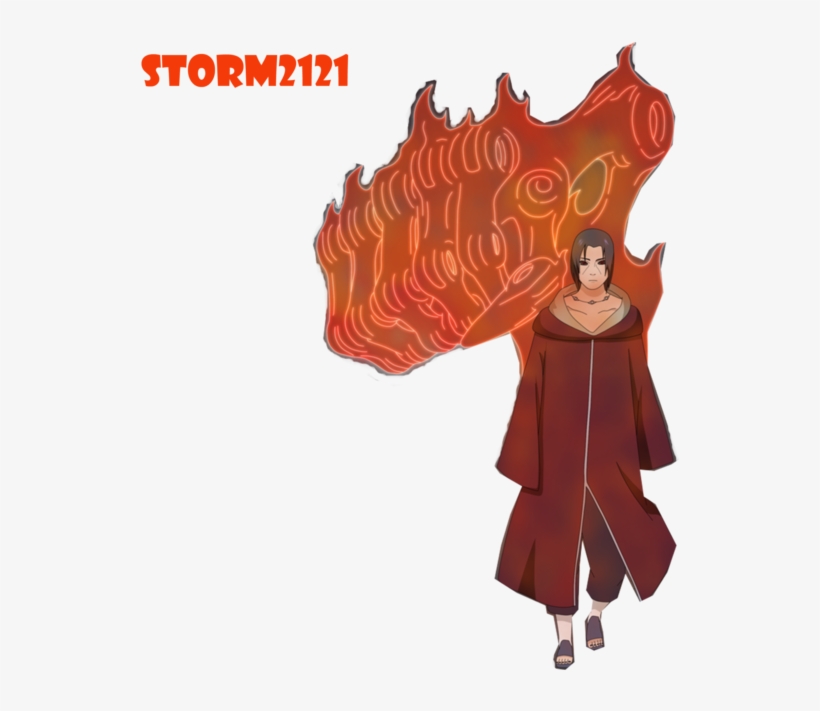 Image Black And White Stock Edo Tensei Render By Storm - Itachi Uchiha ...