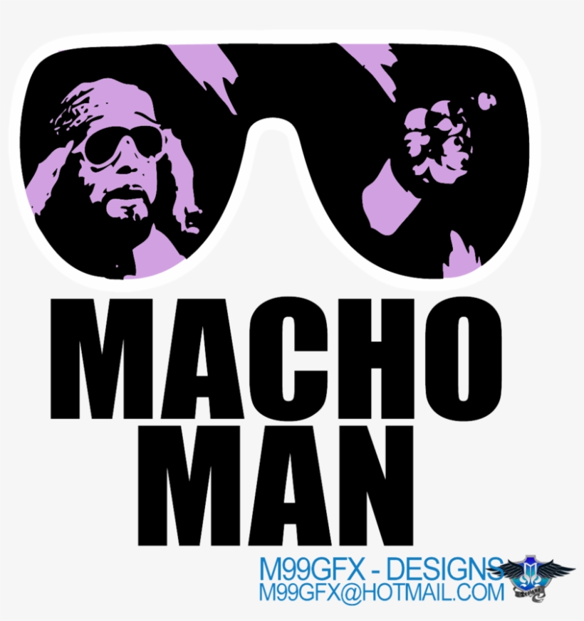 Macho Man Randy Savage Logo - 882x906 PNG Download - PNGkit