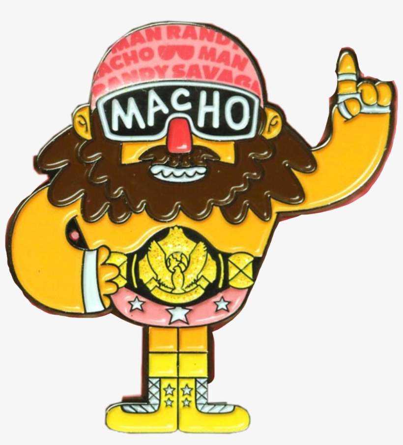Machoman Randysavage Savage Macho Machomanrandysavage - Cartoon ...