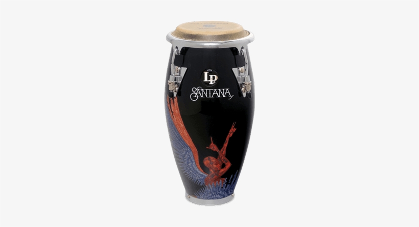 Mini Congas - Lp Santana Abraxas Mini Conga Black - 304x513 PNG ...