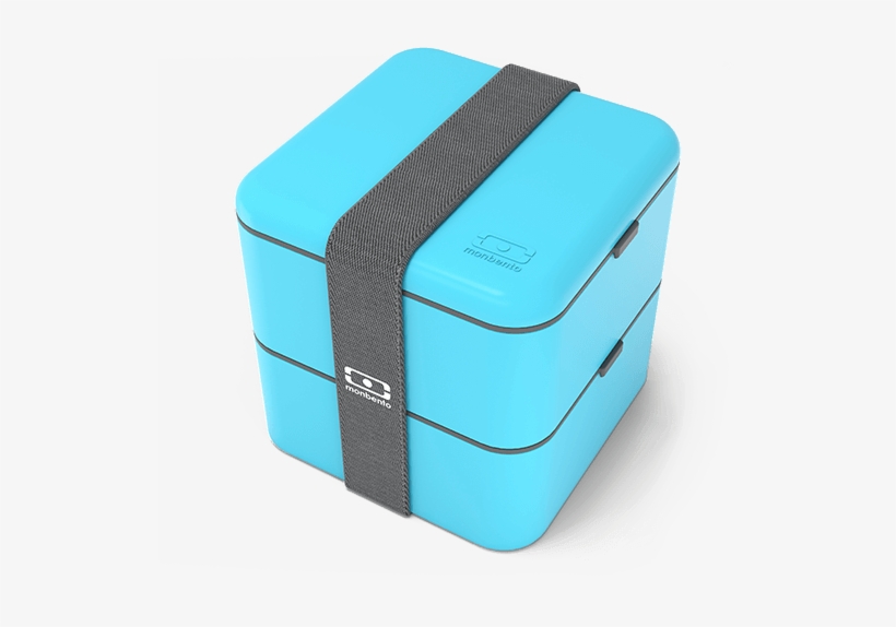 Mb Square Light Blue - Monbento Mb Square Bento Box - 532x532 PNG ...