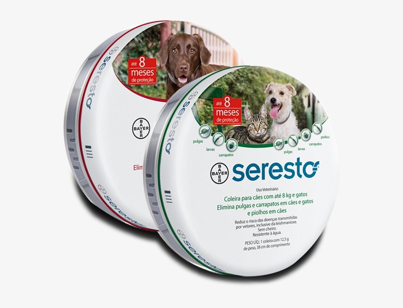 Seresto® - Bayer Seresto - Anti Ticks And Fleas Collar - 600x551 PNG ...