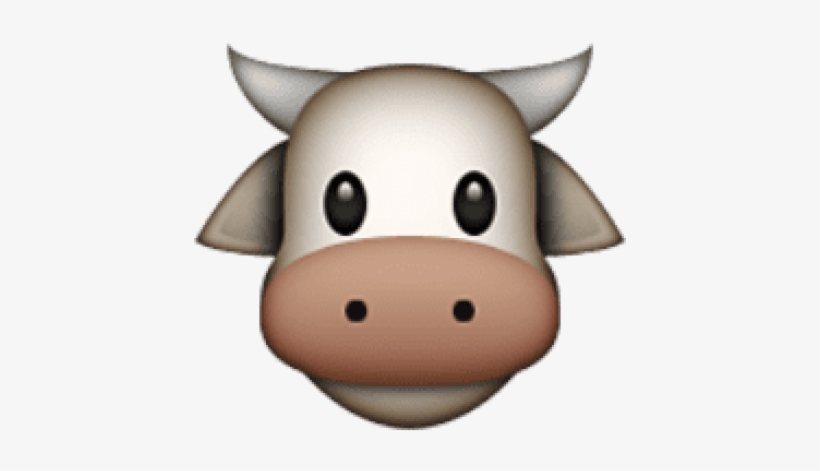 Free Png Ios Emoji Cow Face Png Images Transparent - Emoji De Vaca Png ...
