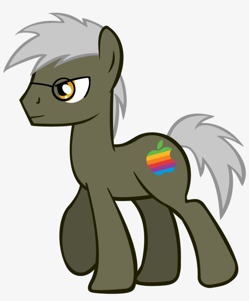 Steve Jobs As A Pony - Mlp Boy Pony Base - 942x1058 PNG Download - PNGkit