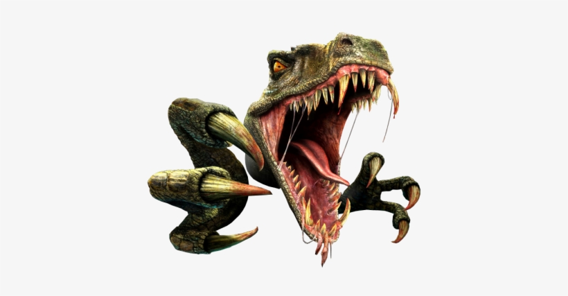 Dinosaurs Clipart Scary Dinosaur - Ark Survival Evolved Png - 400x347 ...