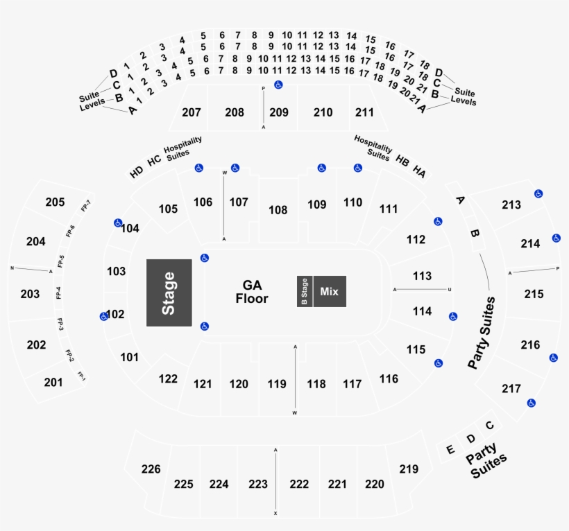 Legend - Philips Arena Seating Chart Justin Timberlake - 2100x1920 PNG ...