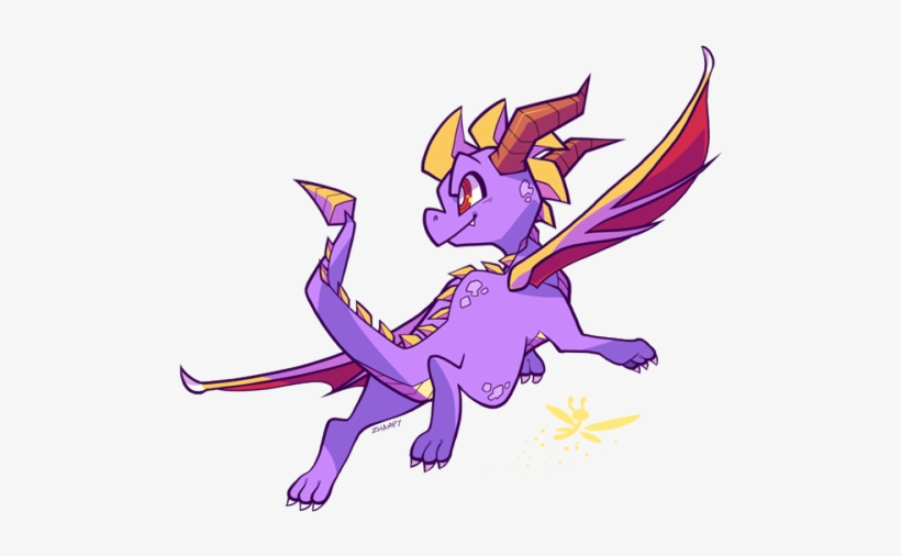 Art Spyro Spyro The Dragon Art - Transparent Spyro - 500x433 PNG Download - PNGkit